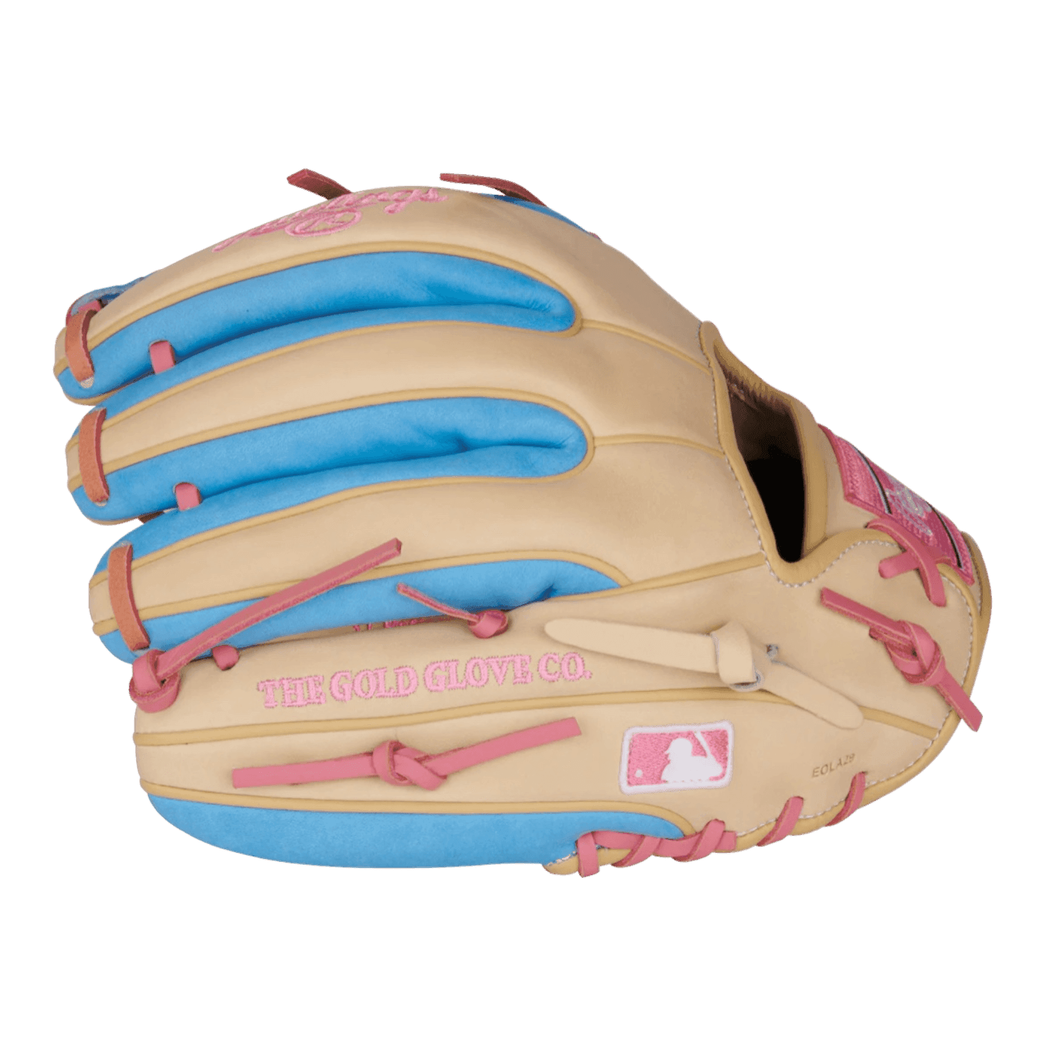 Rawlings Heart Of The Hide 11.5'' Baby Blue Pink Baseball Glove PROR31 ...