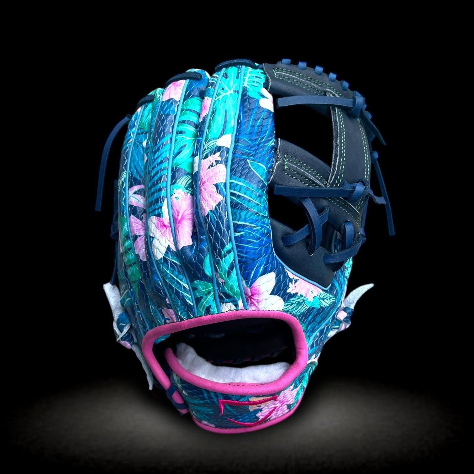 Custom Floral Series Exclusive 11.5” I-Web Glove – Custom Ballgloves