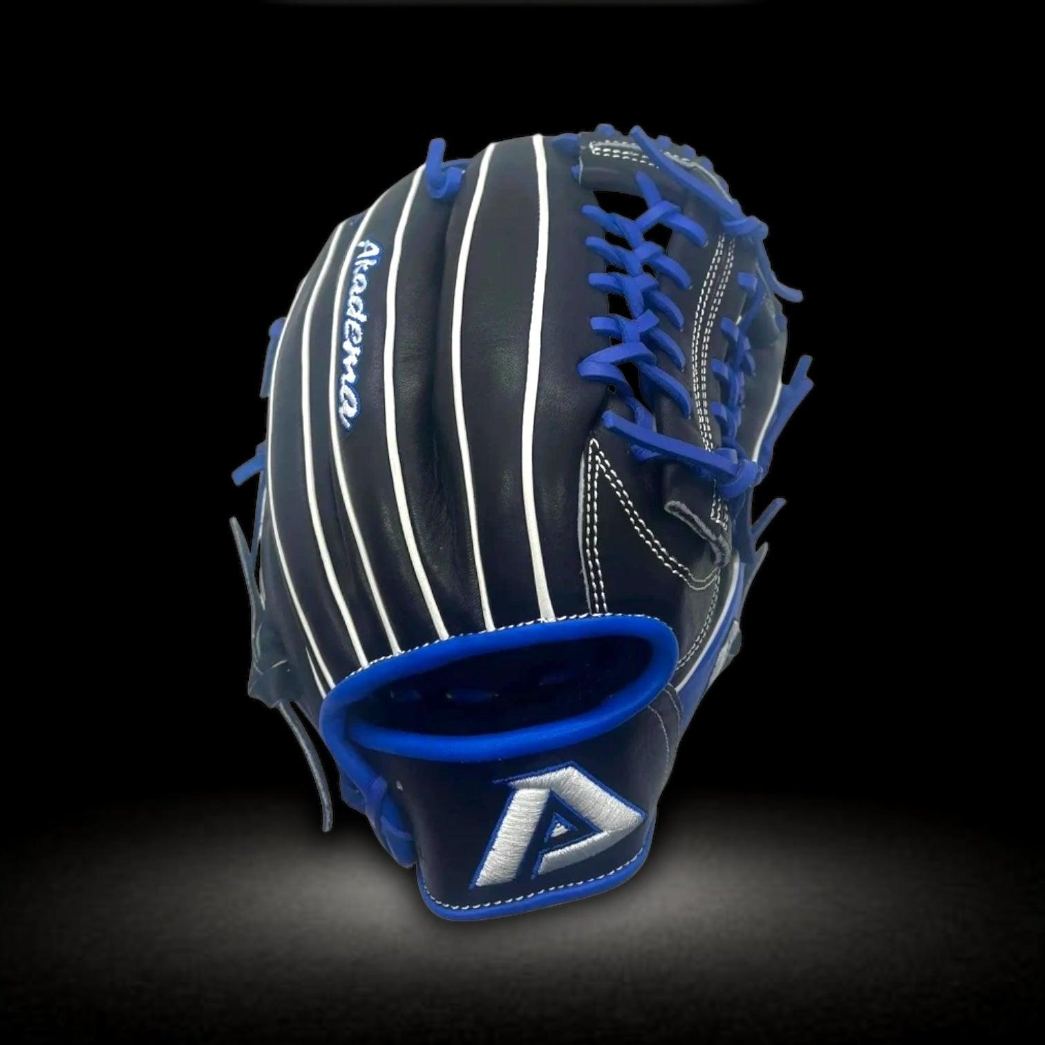 Akadema Torino Series 11.5” Inch Black Blue I Web Infielders Glove ...