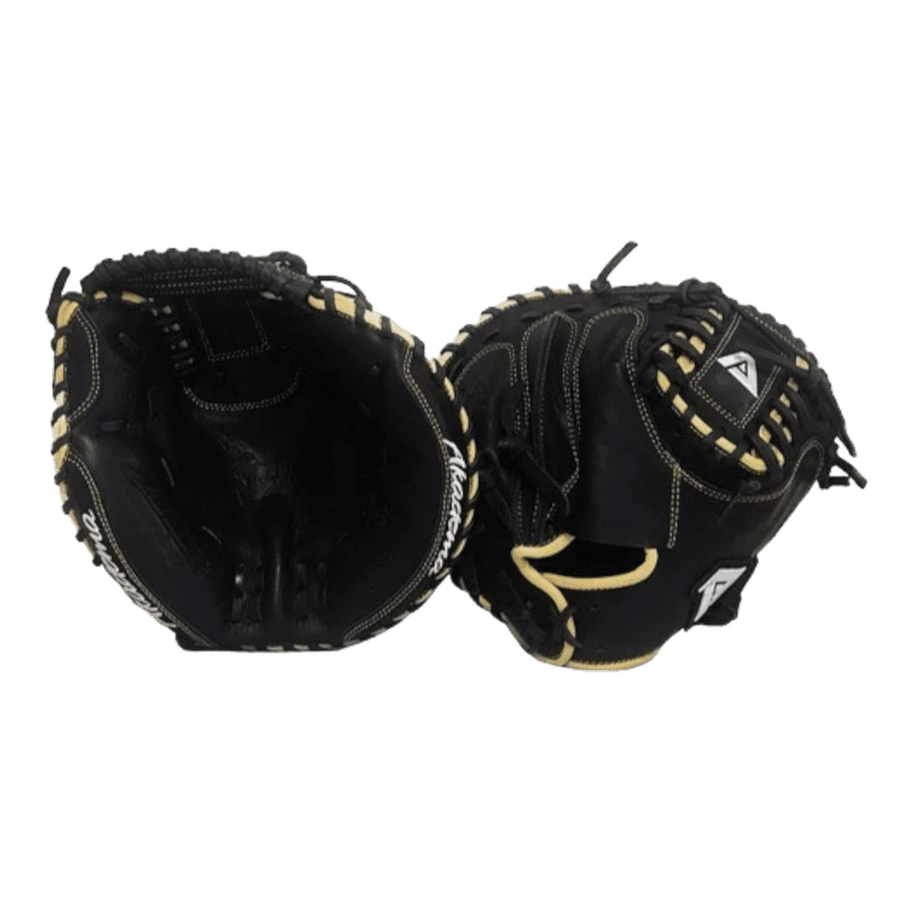 Akadema Torino Series 11.5” Inch Black Blue I Web Infielders Glove ...