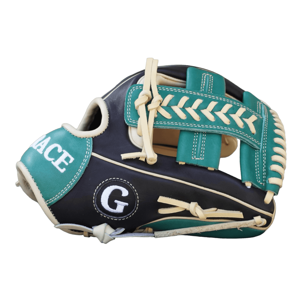 Custom Grace Glove Co 11.50” In Blue Orange Gray – Custom Ballgloves